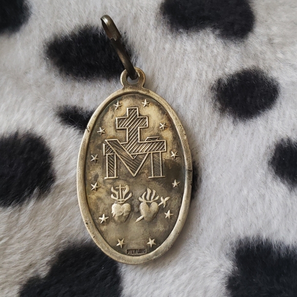 Jewelry | Sterling Silver Catholic Pendant Charm Mother Mary | Poshmark